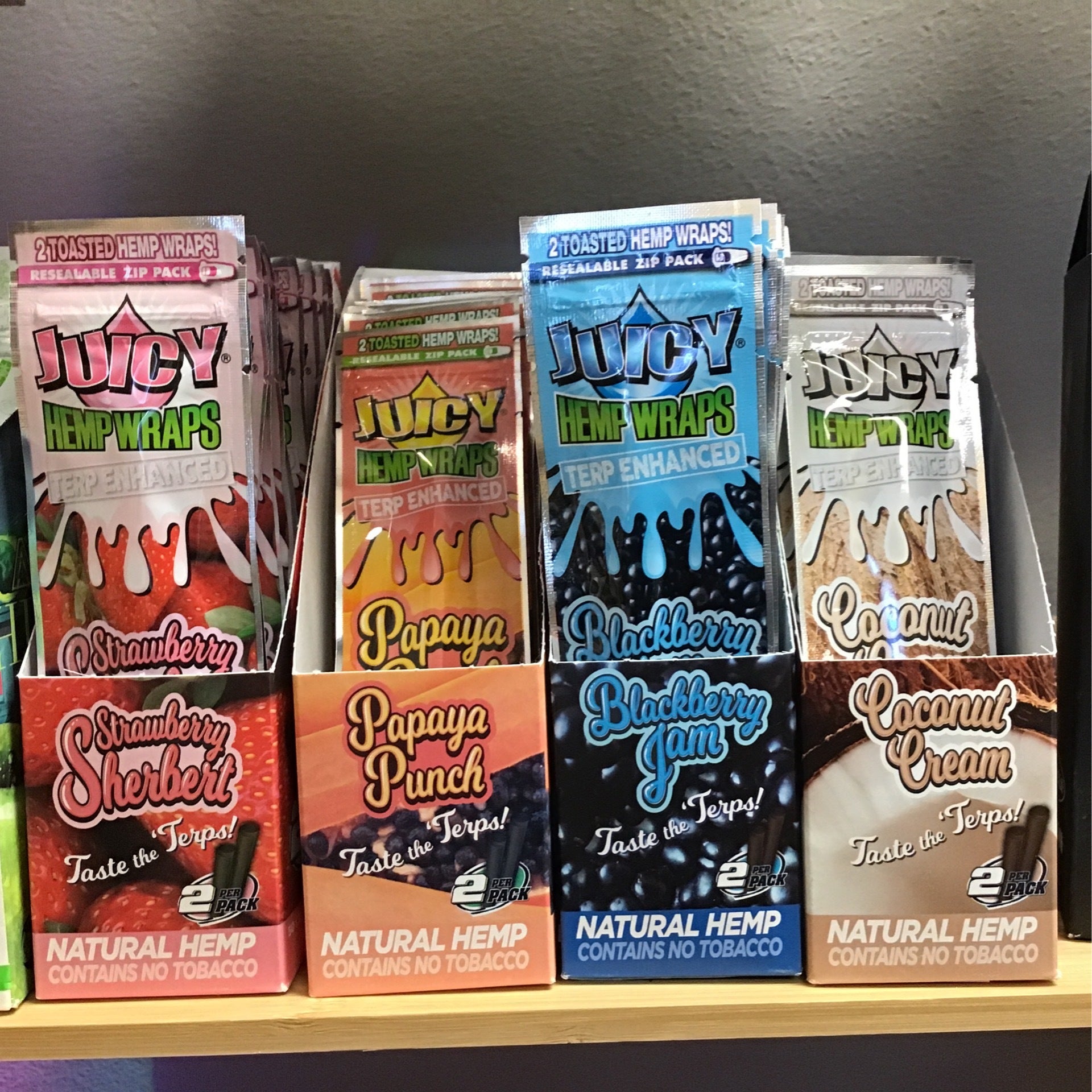 Juicy Hemp Wraps | Seedless Green