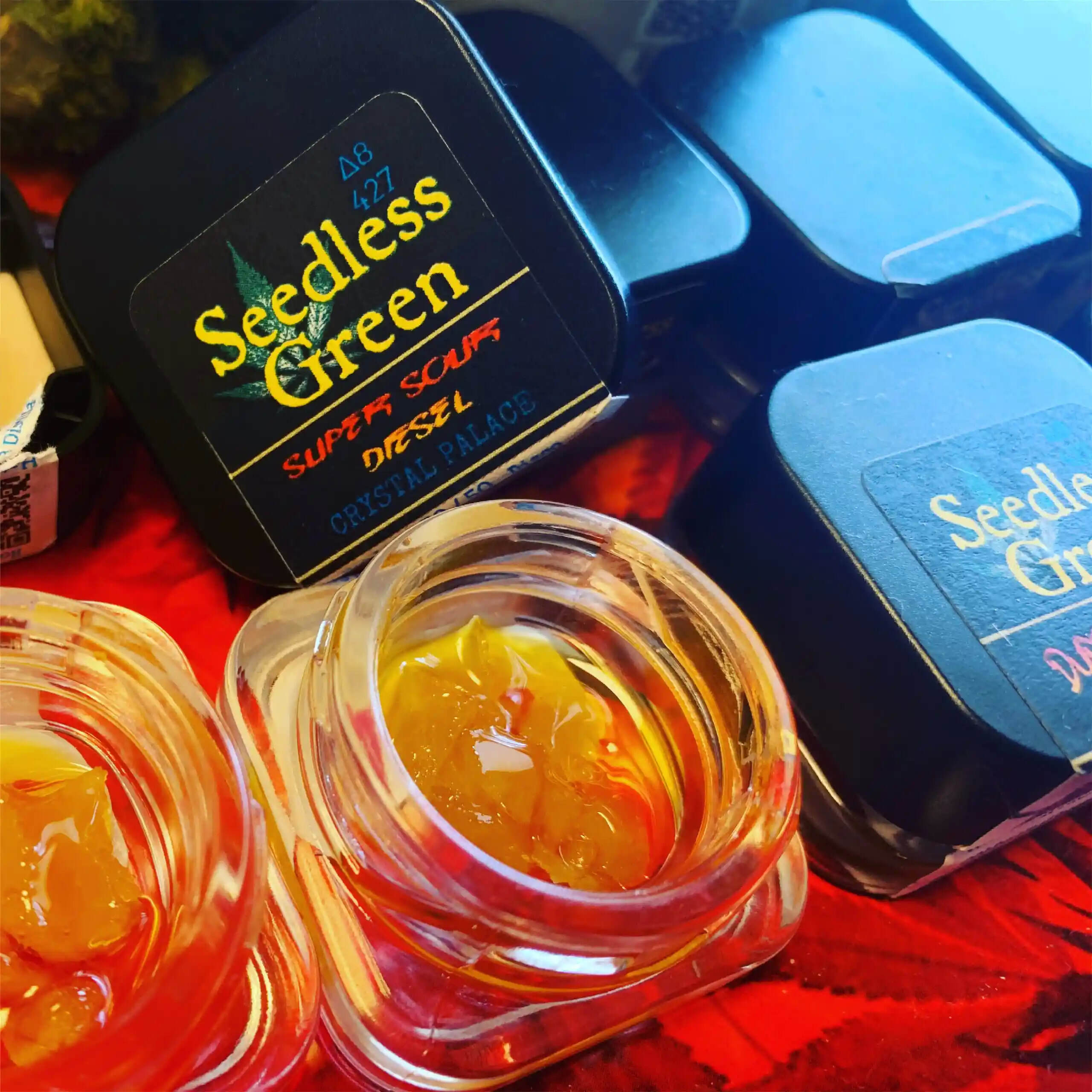 Crystal Palace - Delta 8 THC Concentrate 2g | Seedless Green