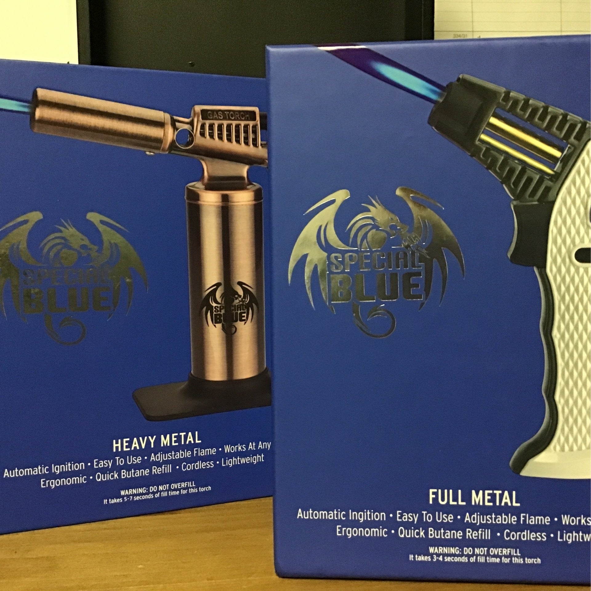 Special Blue Professional Torch | Seedless Green