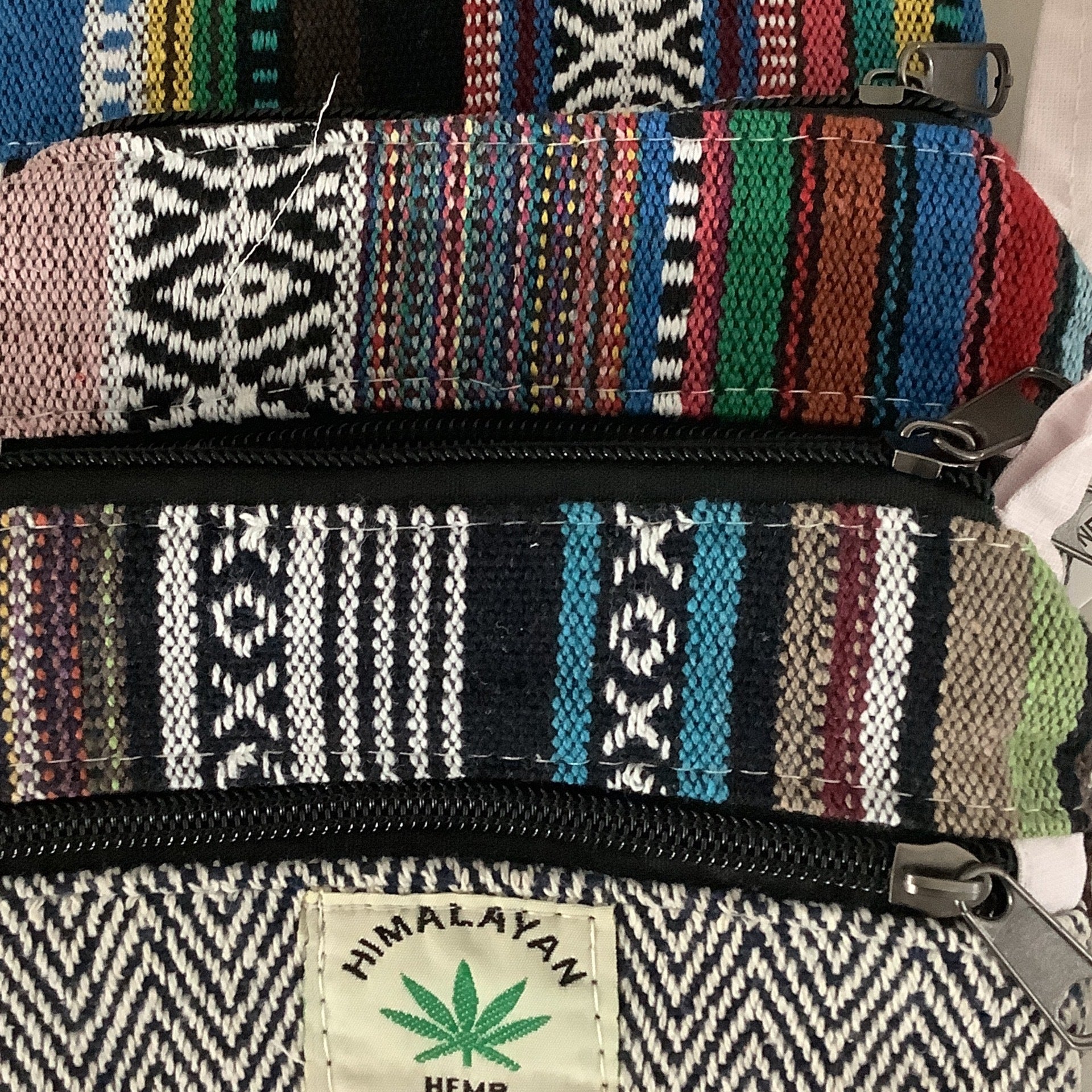 Himalayan Rectangle Hemp Coin Purse | Seedless Green