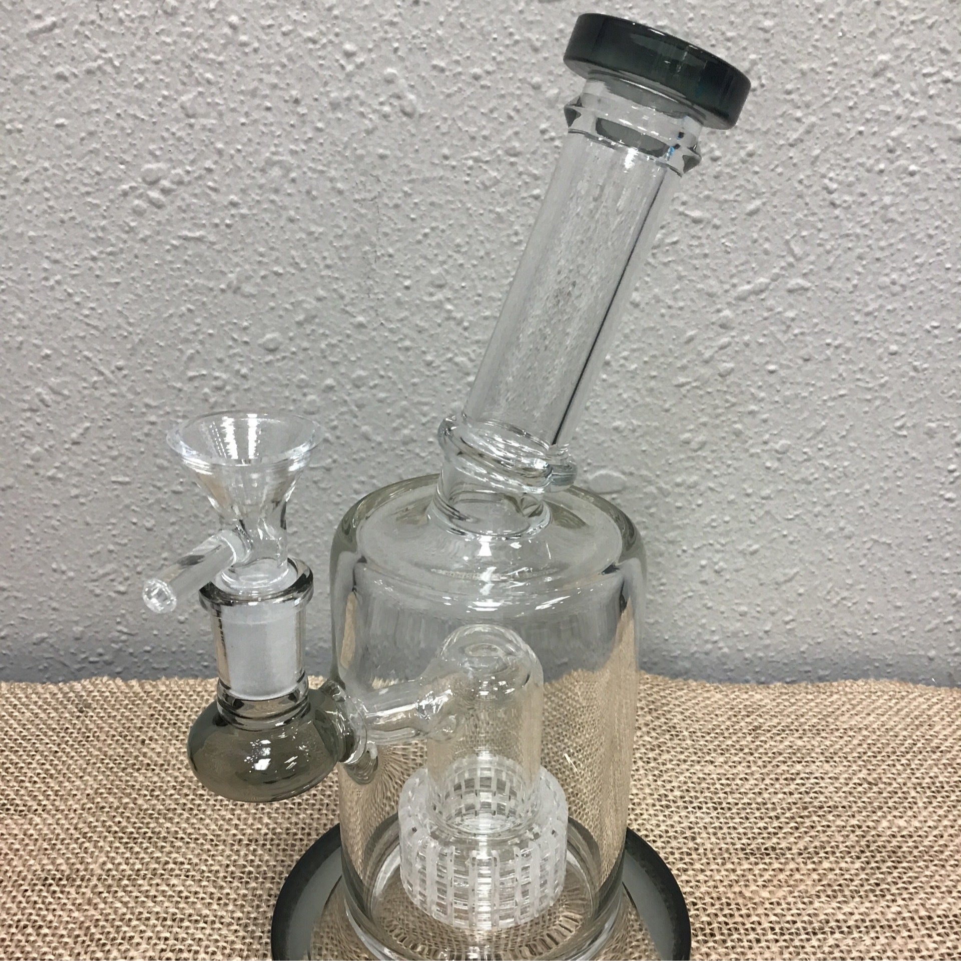 8" Slant stem Percolating chamber WP | Seedless Green